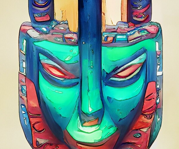 ArtStation - Totem Aztec 1k image jpg collection | Artworks