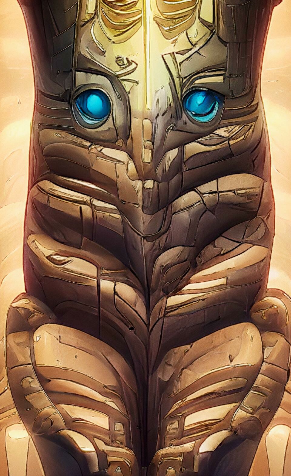 ArtStation - Totem Aztec 1k image jpg collection | Artworks
