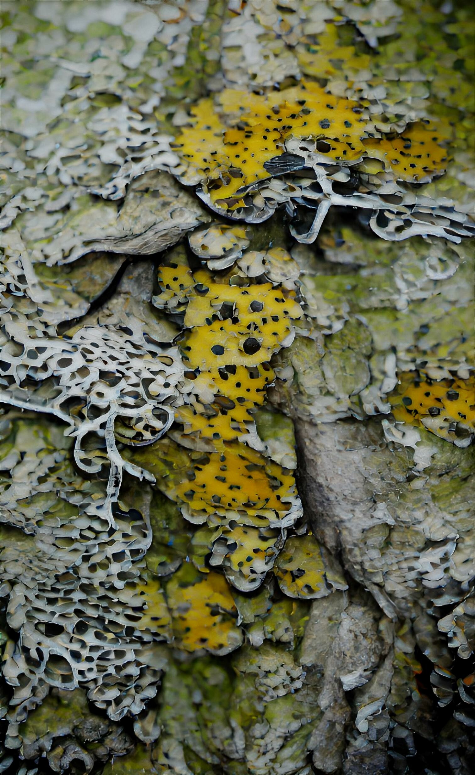 ArtStation - Ground Lichen Texture Pack Random Style 3500 image | Resources