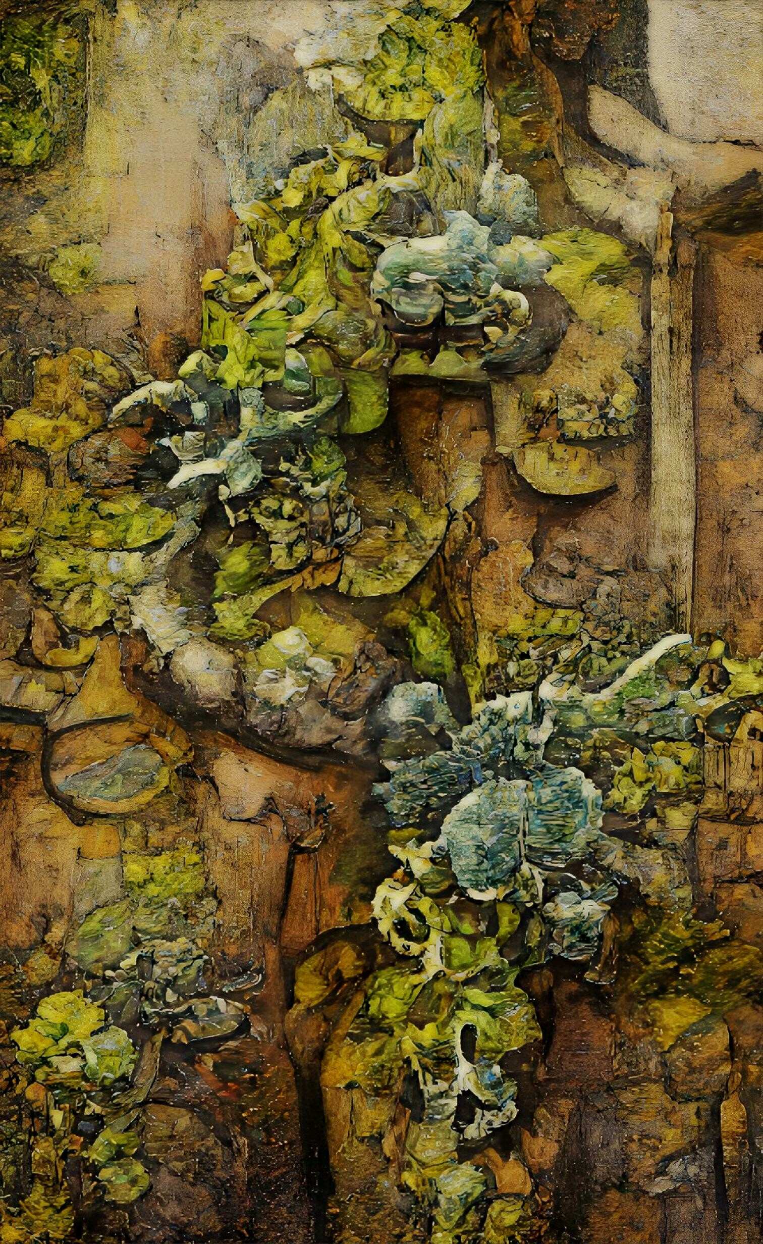 ArtStation - Ground Lichen Texture Pack Random Style 3500 image | Resources