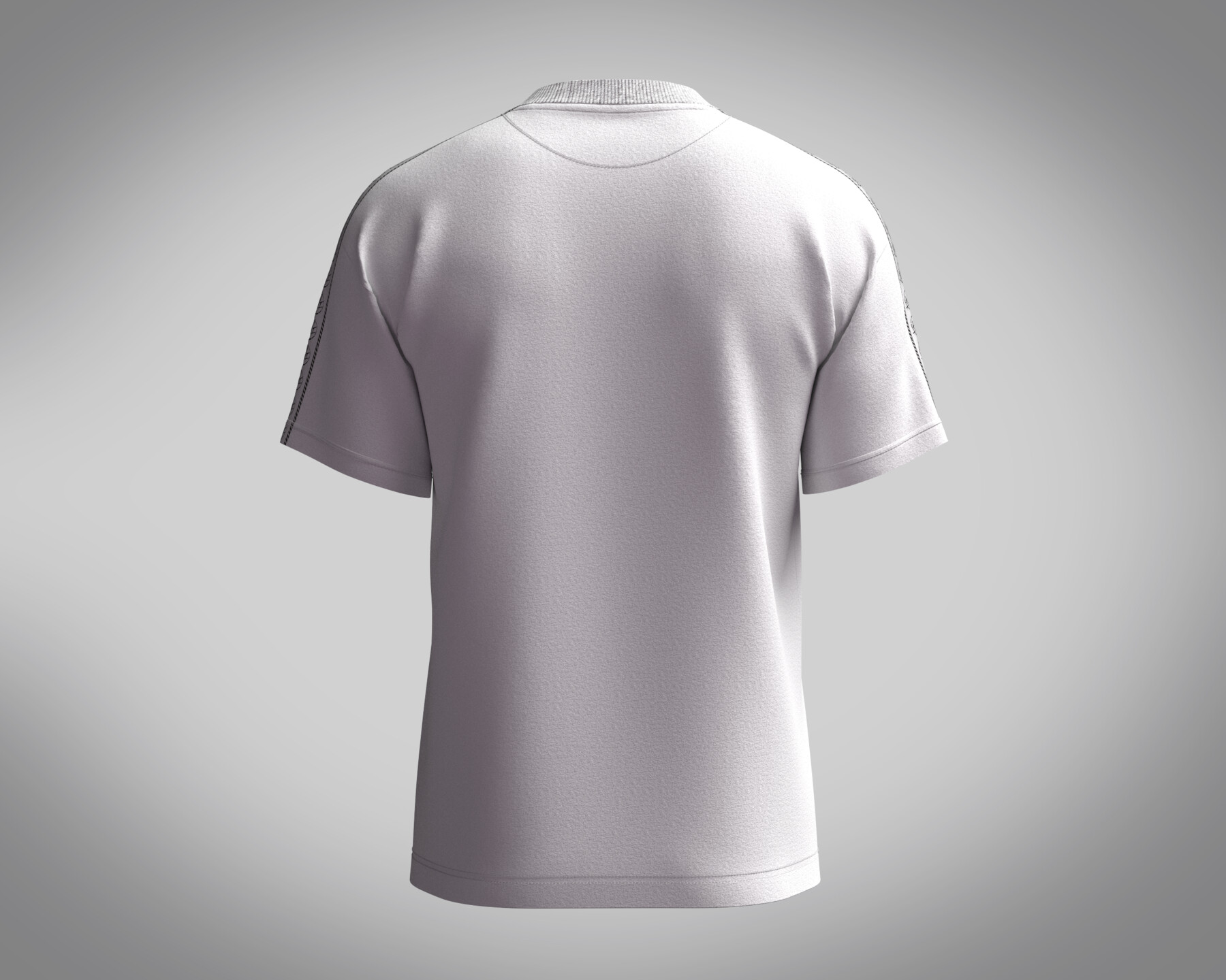 ArtStation - T-Shirt White Runner | Resources