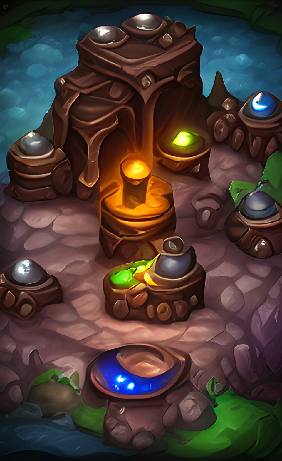 ArtStation - Potion Elemental Game Icon collection | Game Assets