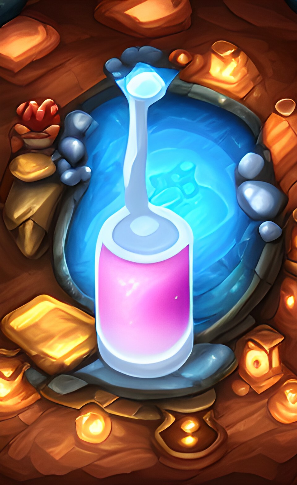 ArtStation - Potion Elemental Game Icon collection | Game Assets