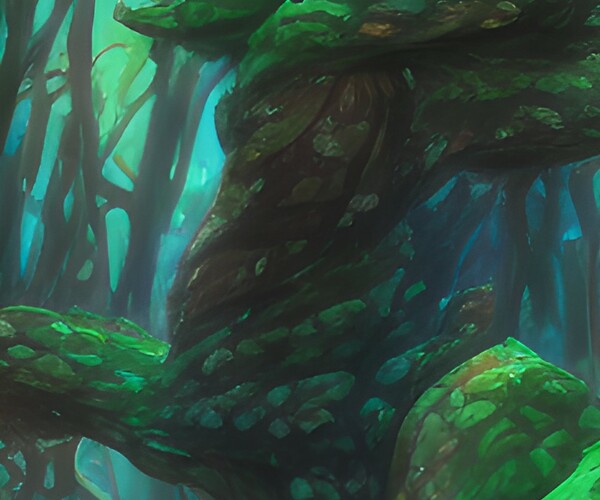 ArtStation - Wood Rock Fantasy Artwork inspiration 1500 image pack ...