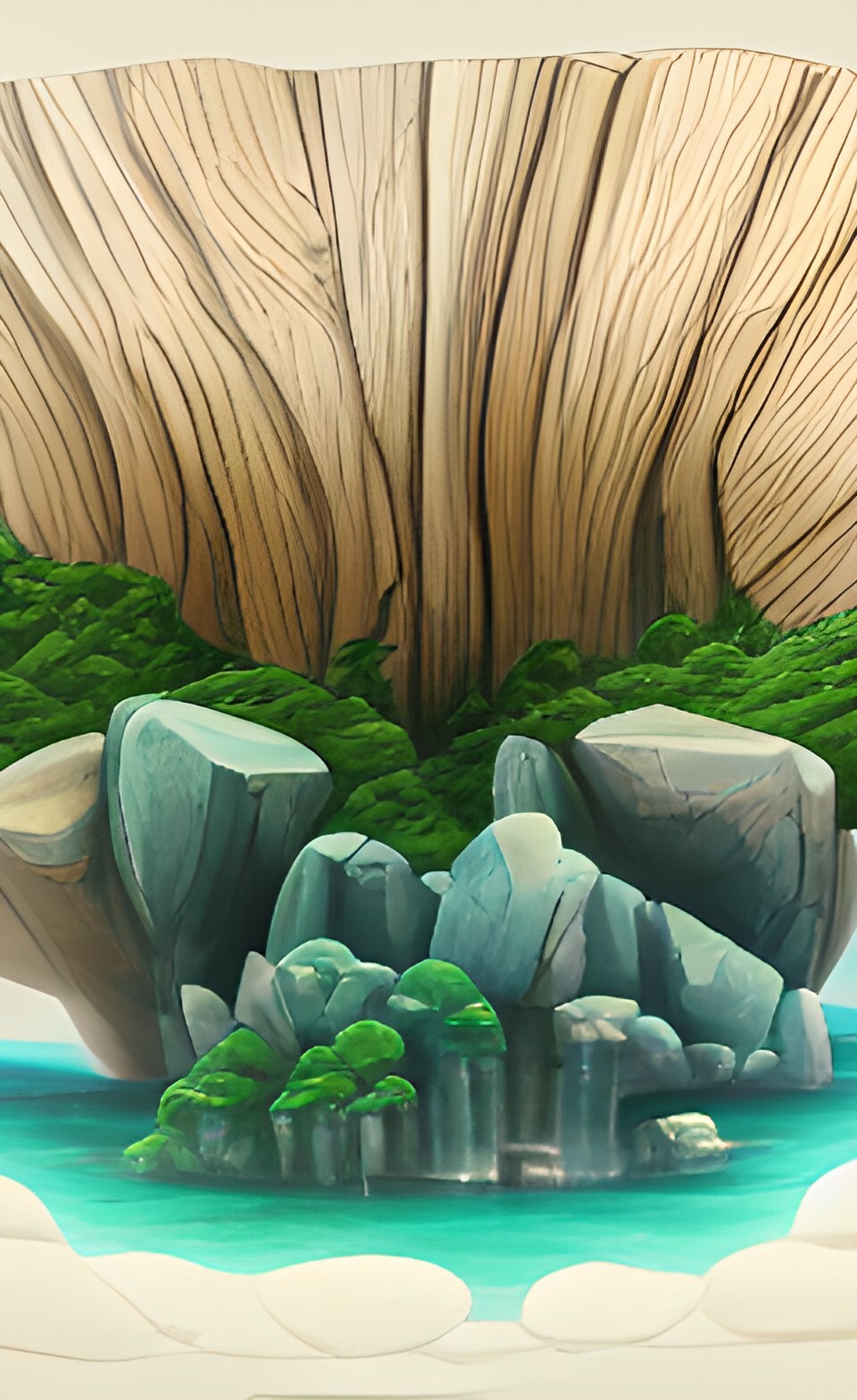 ArtStation - Wood Rock Fantasy Artwork inspiration 1500 image pack ...