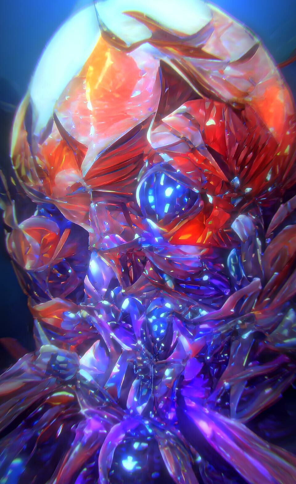 ArtStation - Crystal Underwater Detailed Painting 4 style 500 image jpg ...