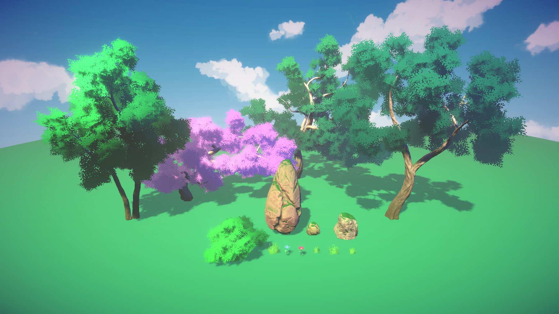 ArtStation - Unity Stylized Foliage | Game Assets