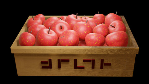 ArtStation - apple box | Game Assets
