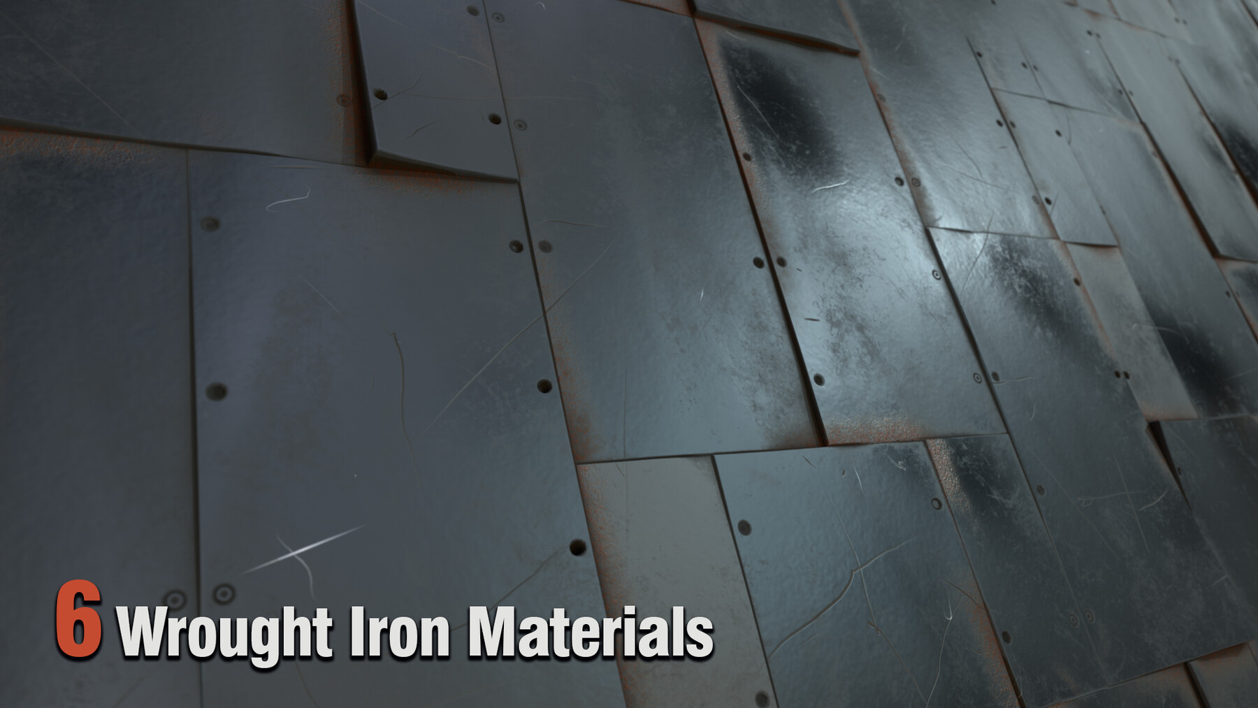 ArtStation - Wrought iron material (SBS / SBSAR) | Resources