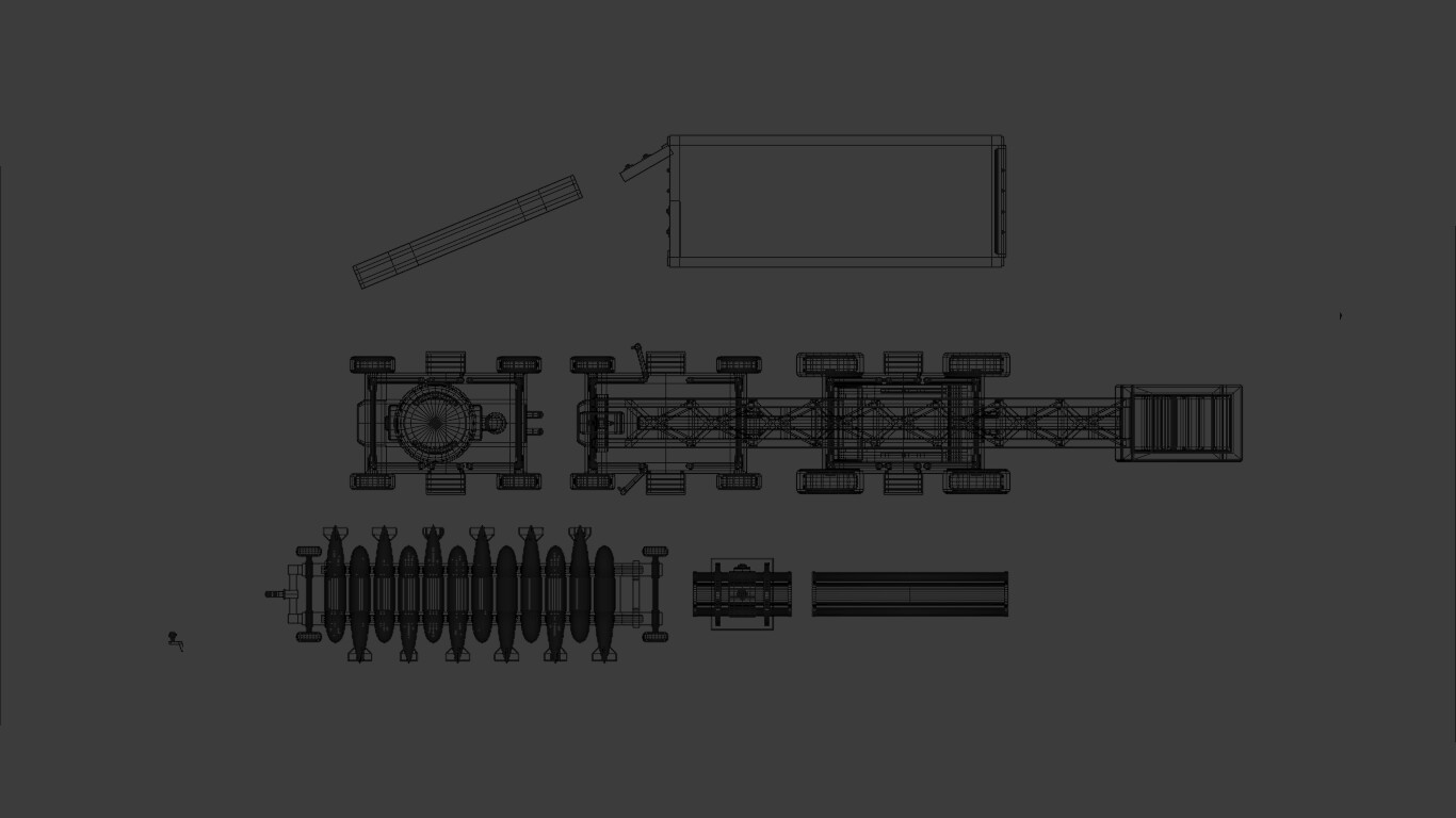 ArtStation - 7 IN 1 MILITARY ASSET STORAGE GAME READY 3D MODEL | Game ...