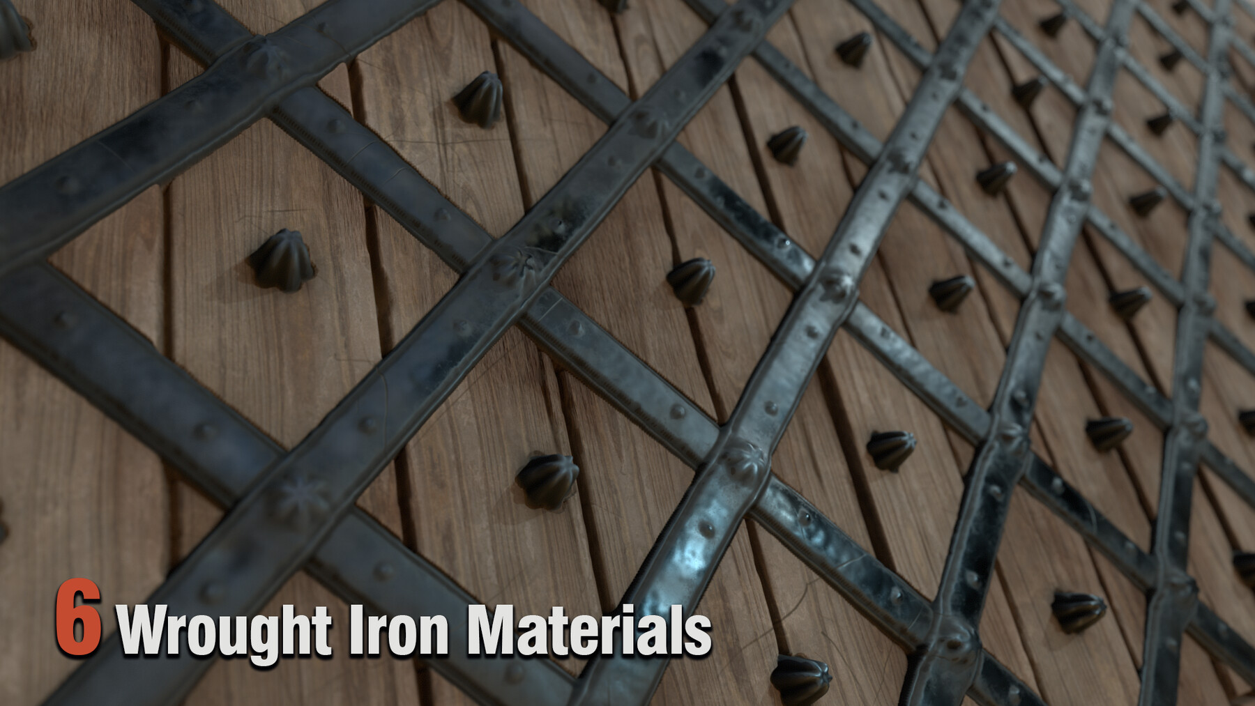 ArtStation - Wrought iron material (SBS / SBSAR) | Resources