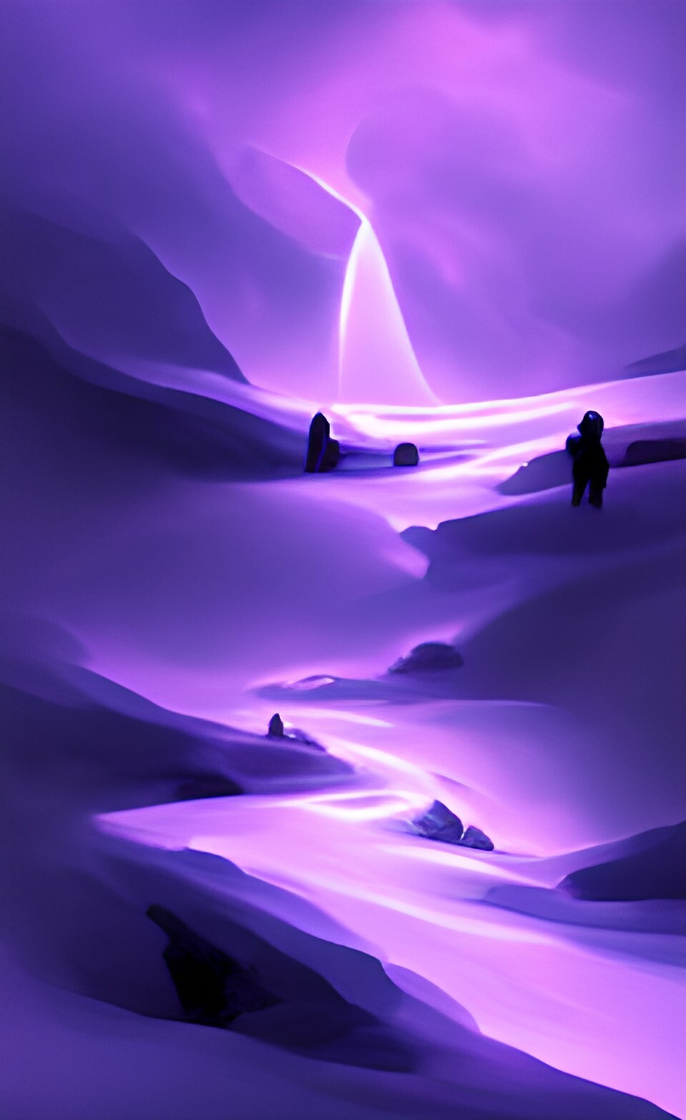 ArtStation - Ice Rock Background for mobile game 1k jpg collection ...