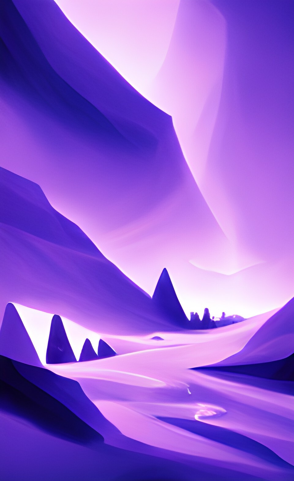 ArtStation - Ice Rock Background for mobile game 1k jpg collection ...