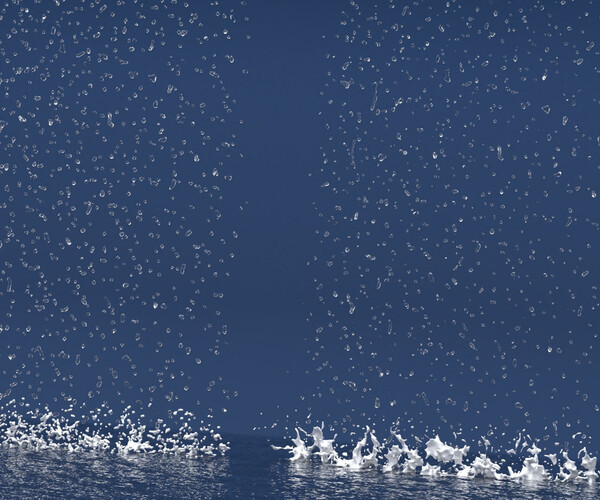 ArtStation - Rain Type Waterflow Collection | Game Assets