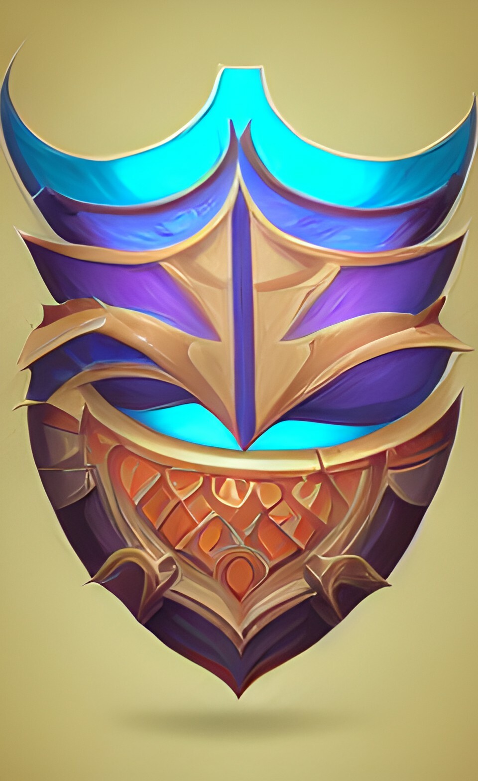 ArtStation - Shield fantasy epic legends game icon Stylized digital ...