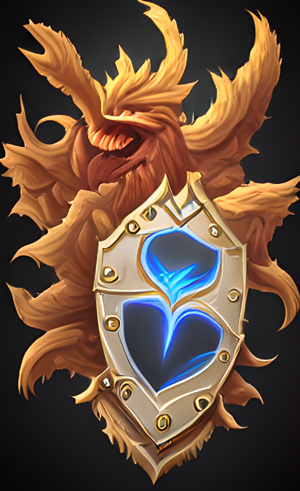 ArtStation - Shield fantasy epic legends game icon Stylized digital ...