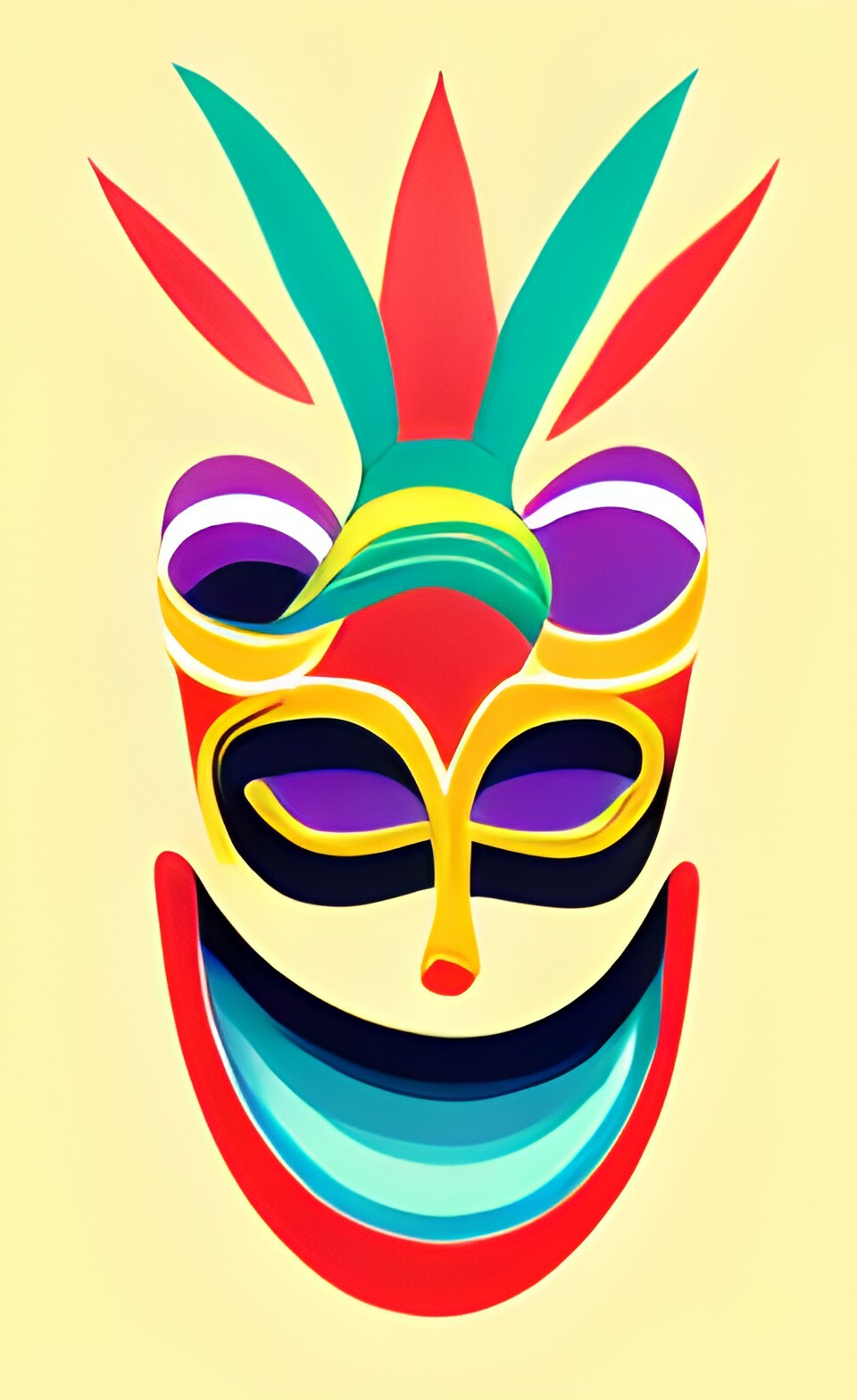 ArtStation - Mask Carnaval Rio 1k image jpg collection pack | Artworks