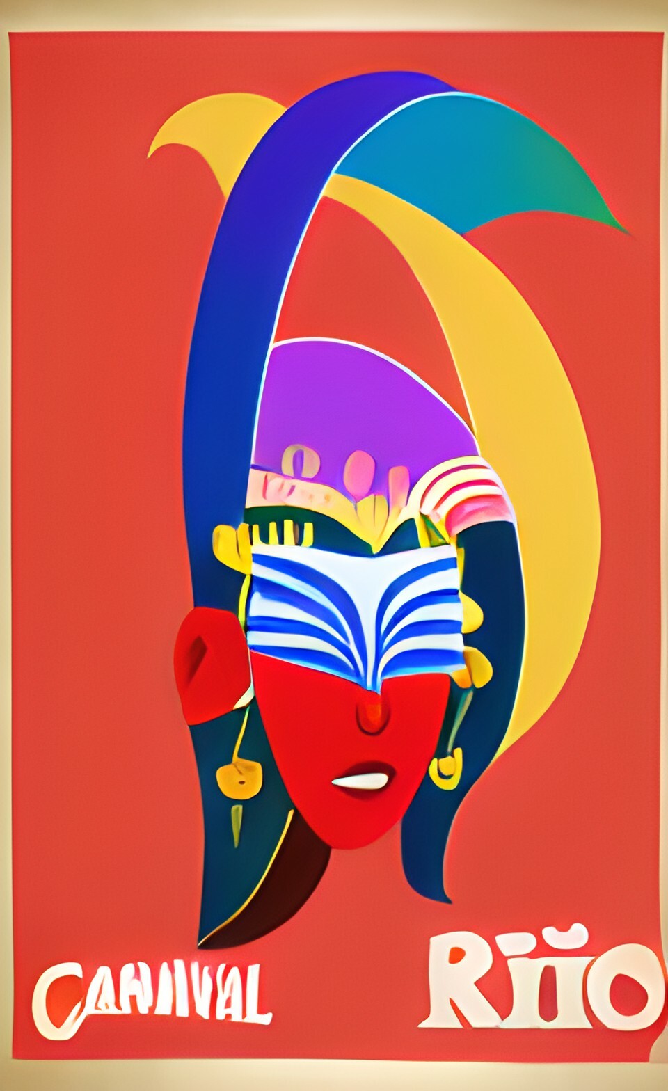 ArtStation - Mask Carnaval Rio 1k image jpg collection pack | Artworks