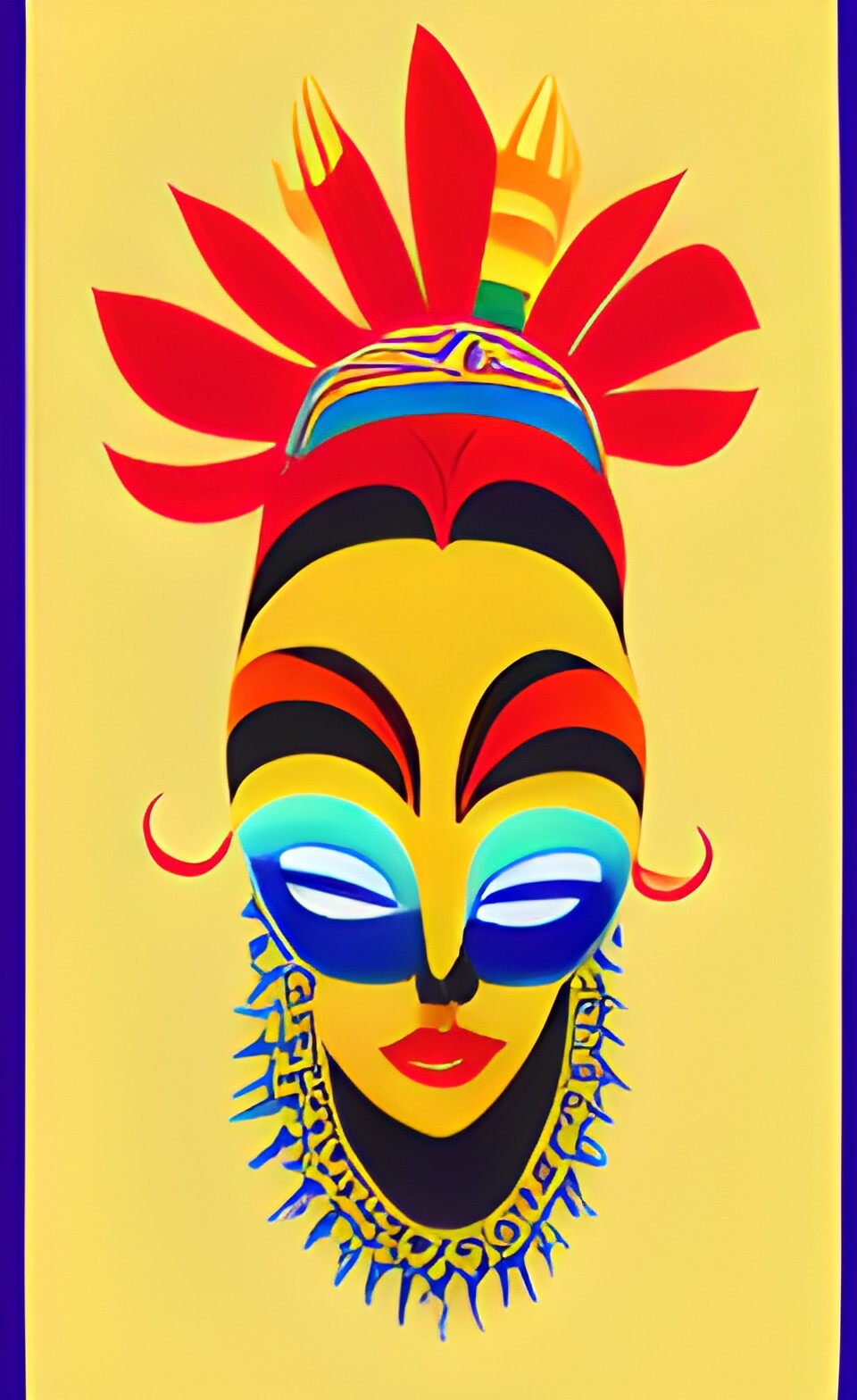 ArtStation - Mask Carnaval Rio 1k image jpg collection pack | Artworks