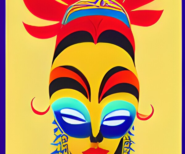 ArtStation - Mask Carnaval Rio 1k image jpg collection pack | Artworks