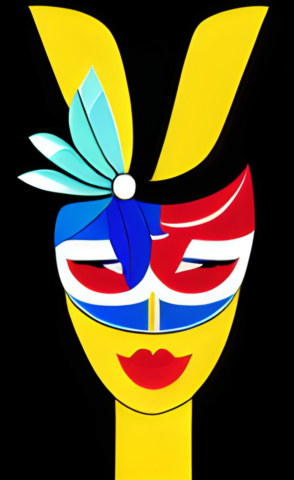 ArtStation - Mask Carnaval Rio 1k image jpg collection pack | Artworks