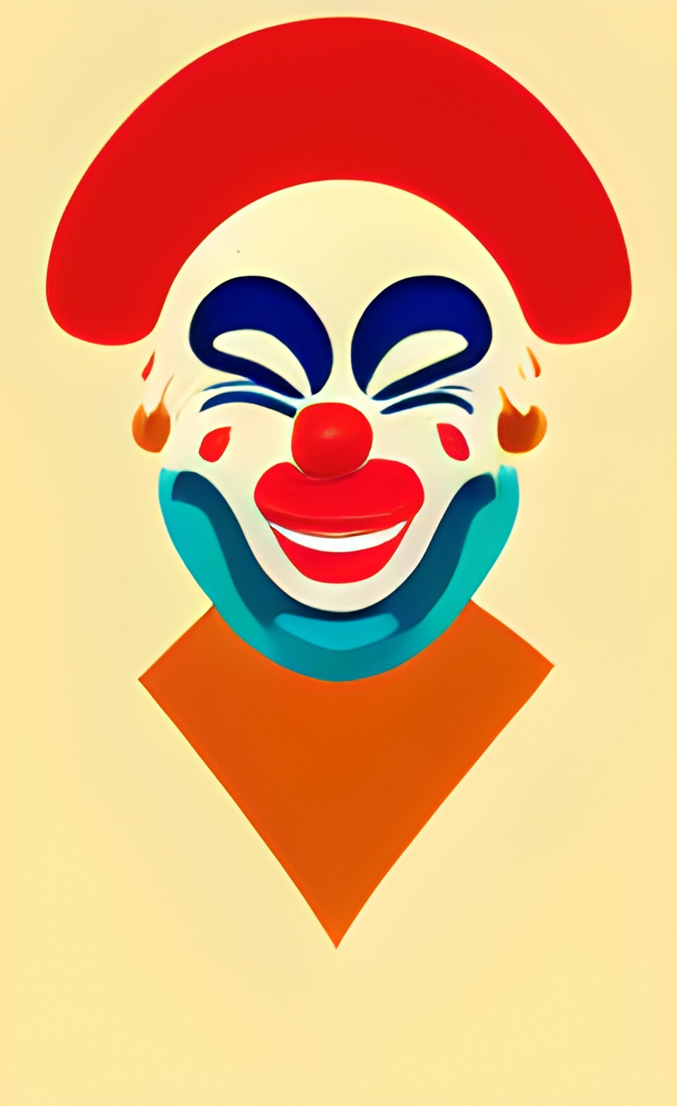 ArtStation - Mask Clown digital illustration 1K image pack | Artworks