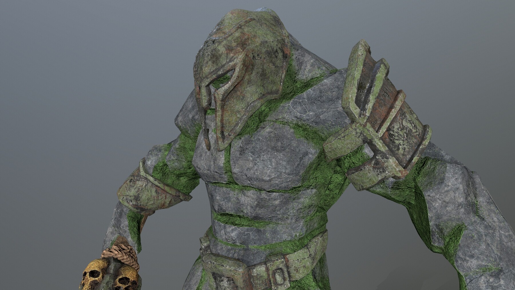 ArtStation - rock monster | Game Assets