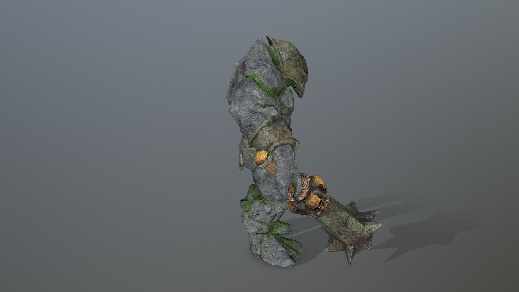 ArtStation - rock monster | Game Assets