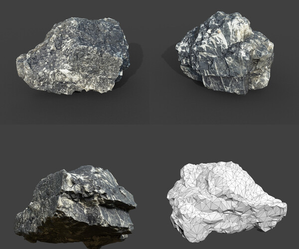 ArtStation - Gray Sharp Rock 220801 Photogrammetry - Ultra HD 16K ...