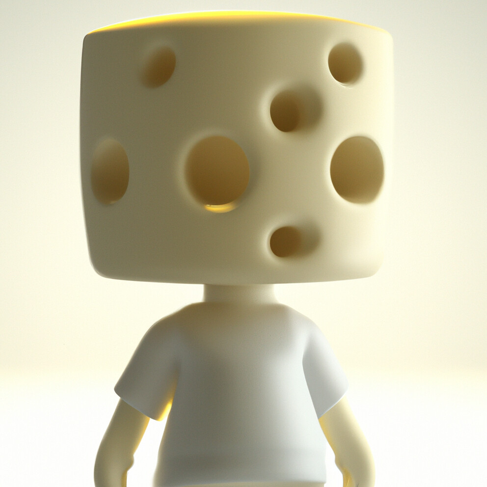 ArtStation - Cheese-Head People | Artworks