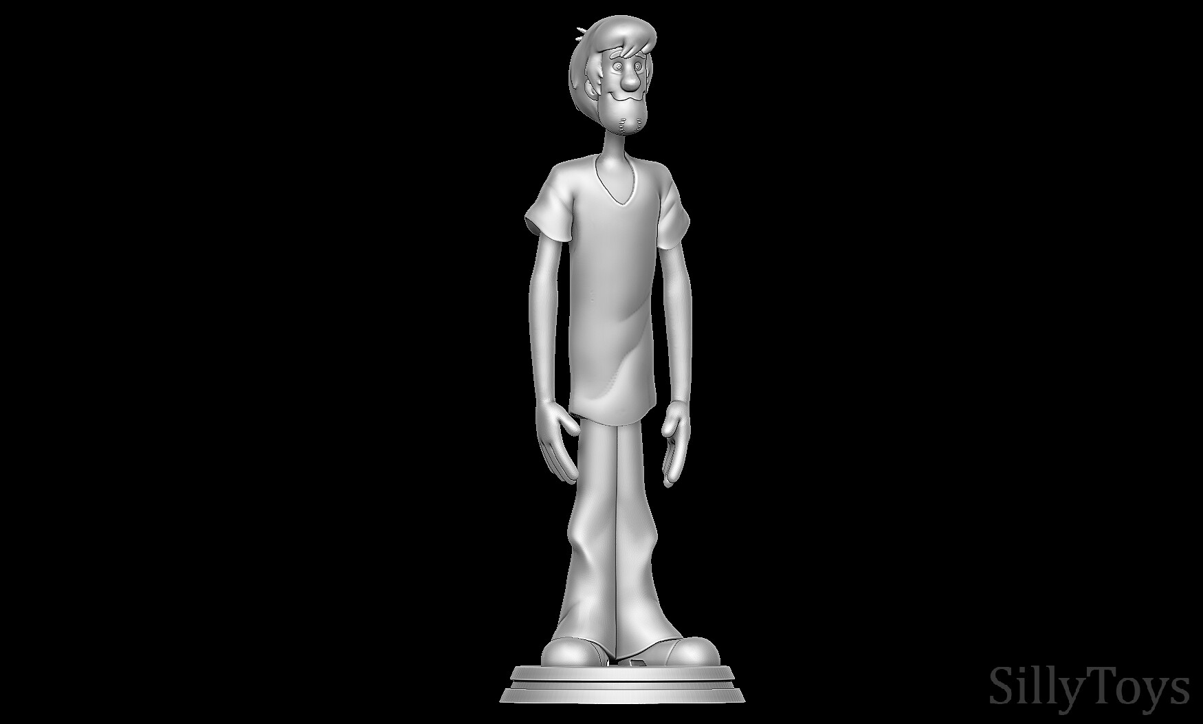 SillyToys - Shaggy - Scooby Doo 3D print model