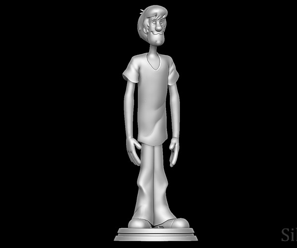 ArtStation - Shaggy - Scooby Doo 3D print model | Resources