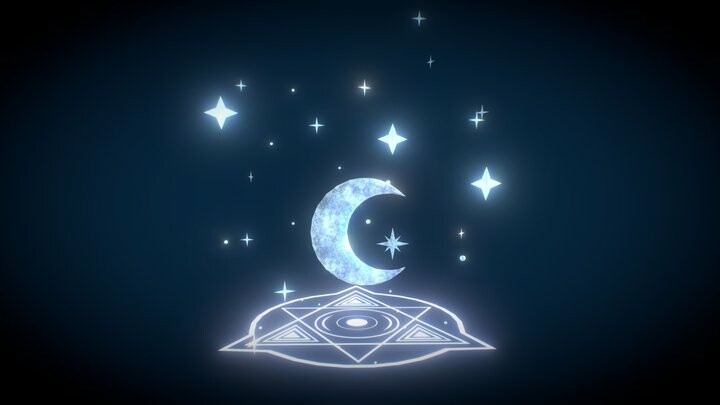 ArtStation - Magic Crystal Animated | Game Assets