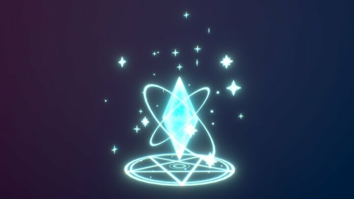 ArtStation - Magic Crystal Animated | Game Assets