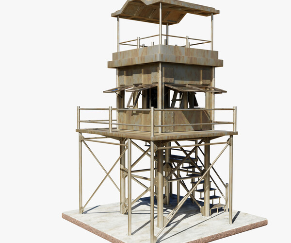 ArtStation - Military Tower | Resources