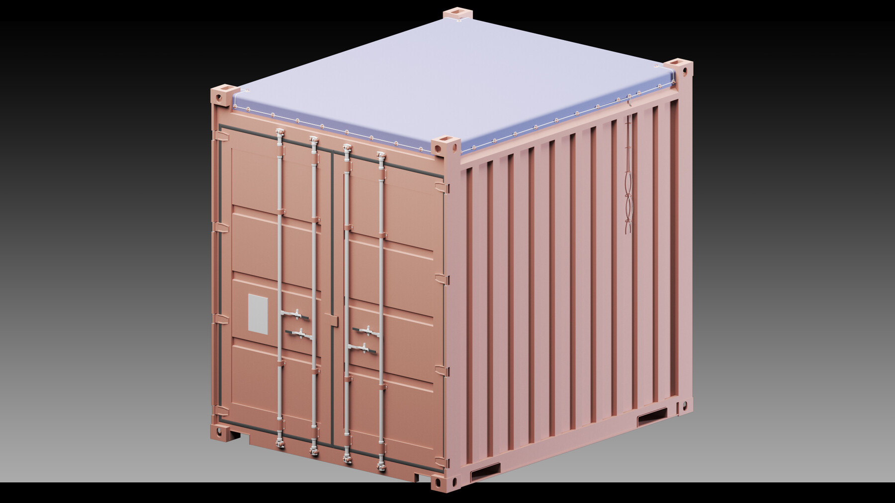 ArtStation - 23 Shipping Containers- Vol 01- High detail 3d models ...