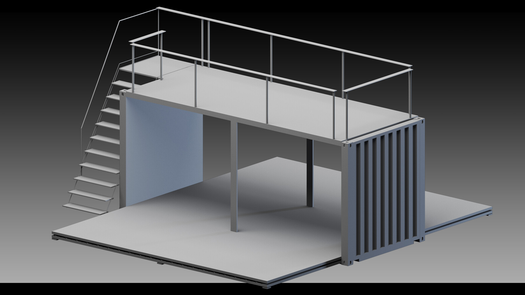 ArtStation - 23 Shipping Containers- Vol 01- High detail 3d models ...