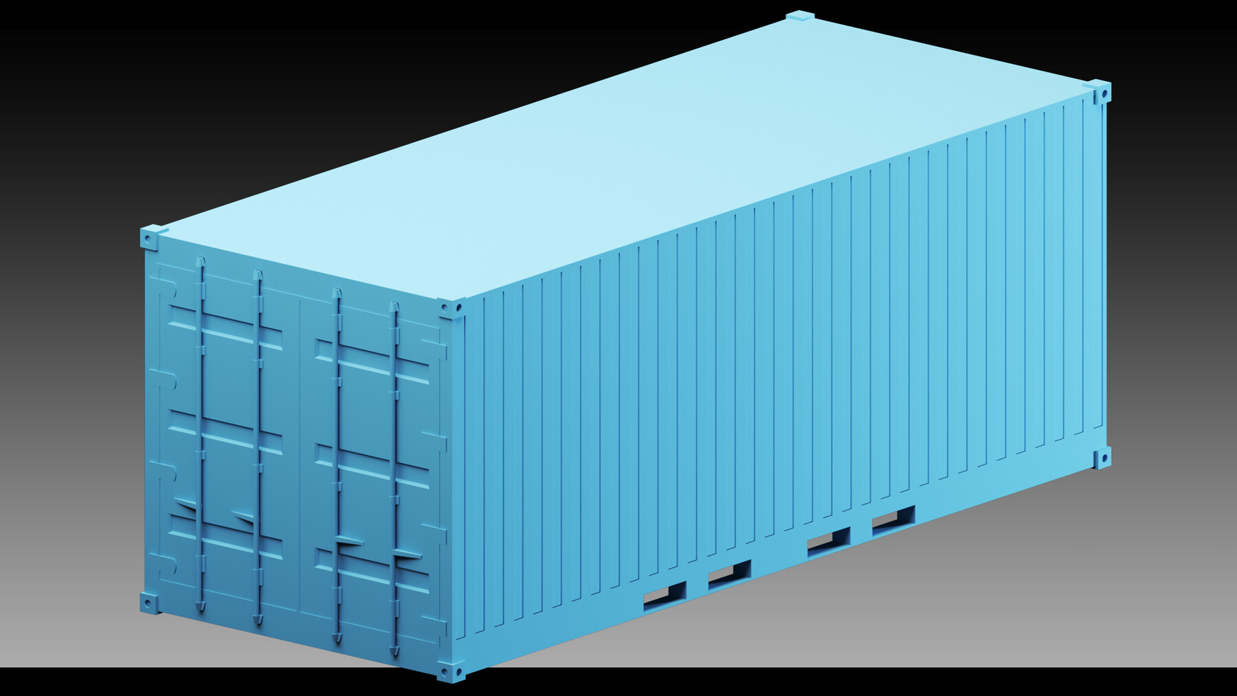 ArtStation - 23 Shipping Containers- Vol 01- High detail 3d models ...