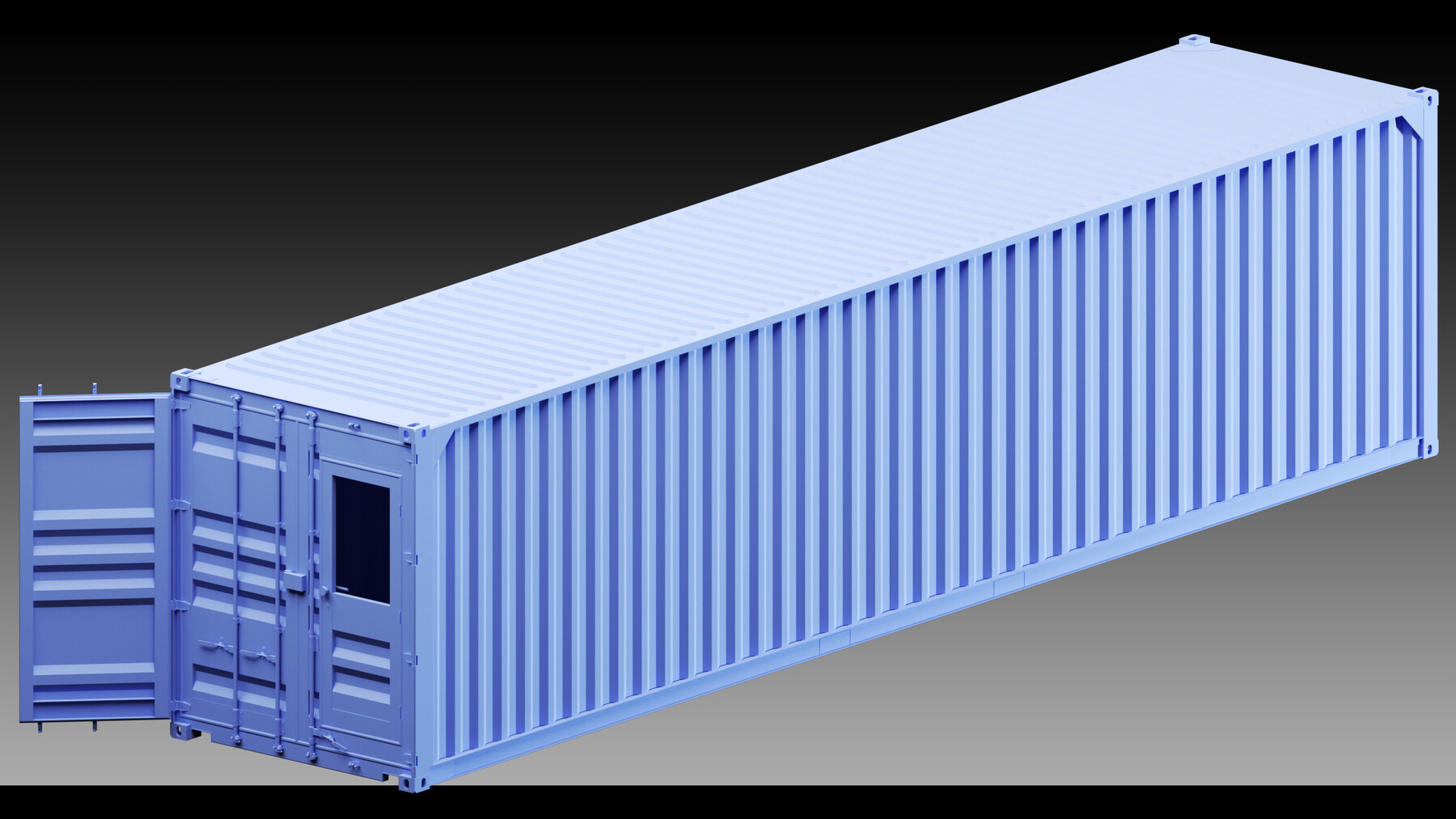 ArtStation - 23 Shipping Containers- Vol 01- High detail 3d models ...