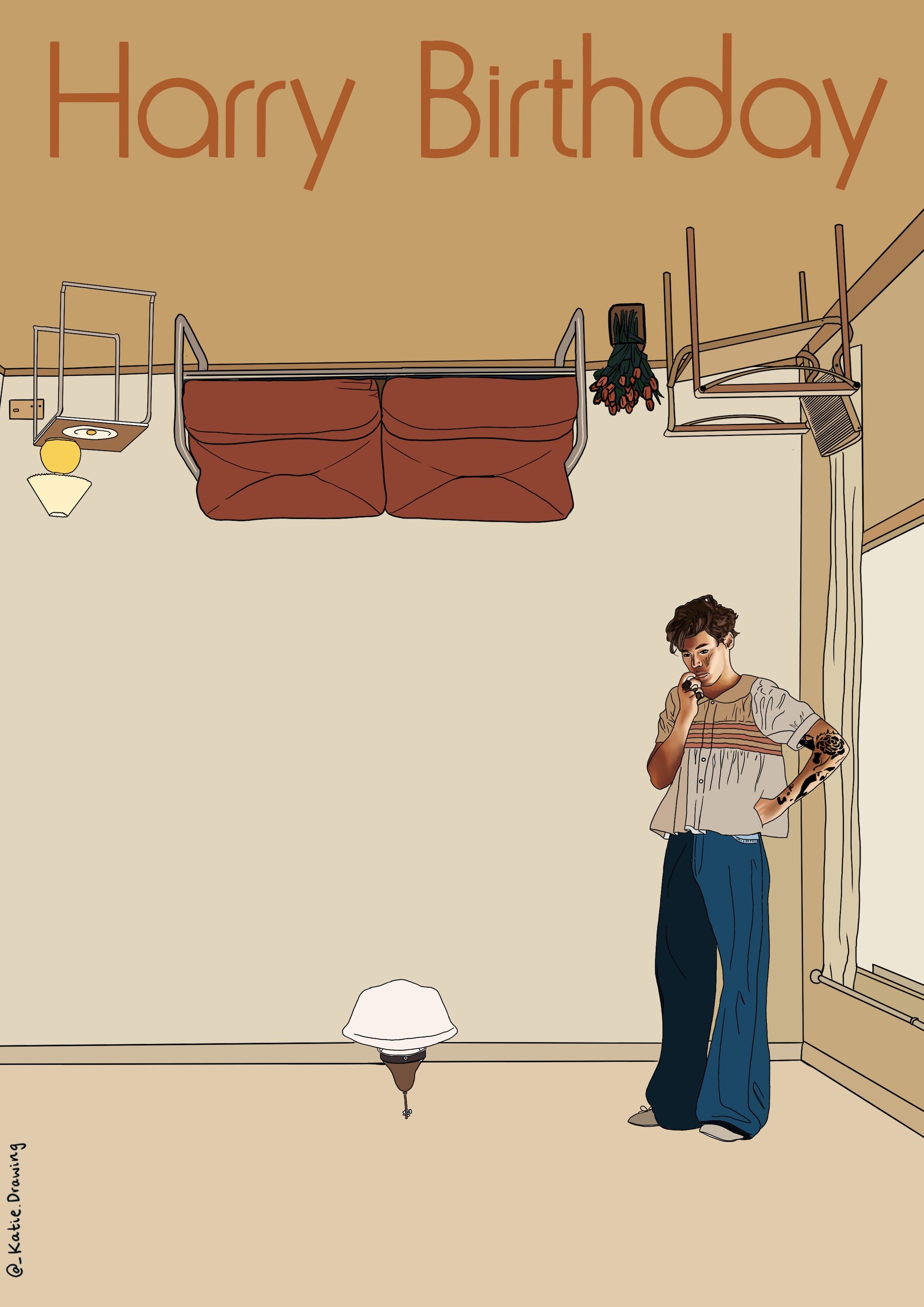 ArtStation - Harry Birthday Card | Artworks