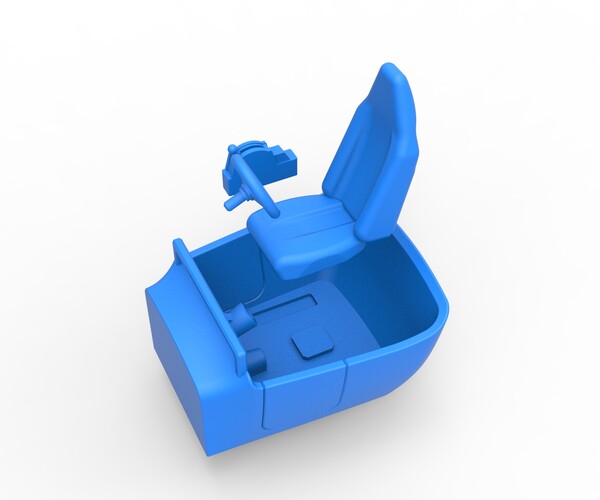 ArtStation - 3D printable Diecast Cockpit Scale 1:25 | Resources