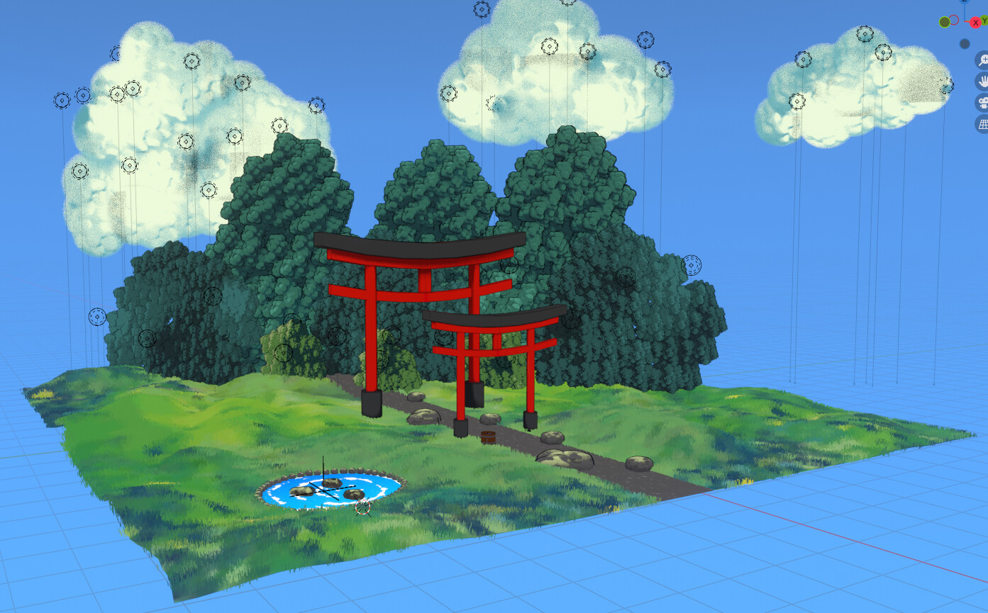 ArtStation - Anime Inspired Enviroment | Game Assets