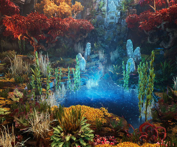 ArtStation - Ancient altar | Game Assets