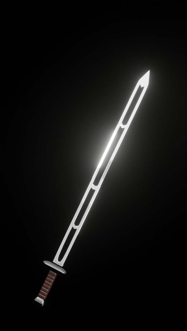 ArtStation - 3d model of a blade | Game Assets
