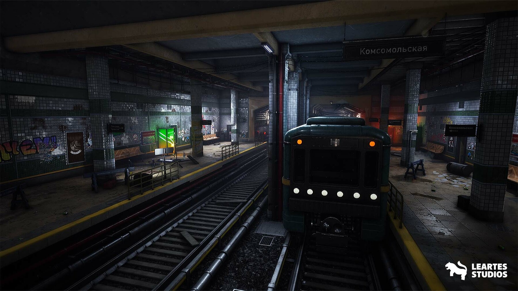 ArtStation - Subway Station Environment | Game Assets