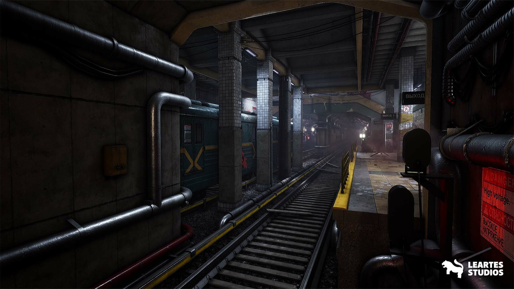 ArtStation - Subway Station Environment | Game Assets