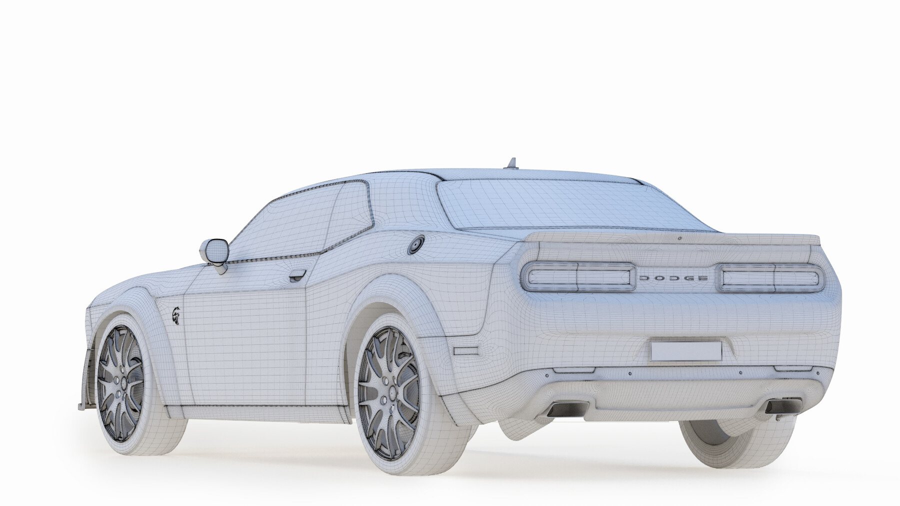 ArtStation - Dodge Challenger Hellcat Redeye | Resources