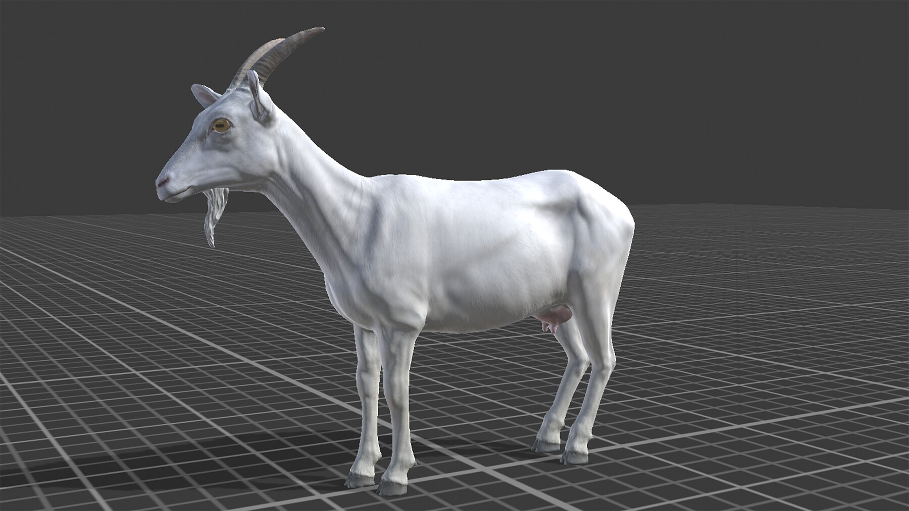 ArtStation - Goat female | Game Assets