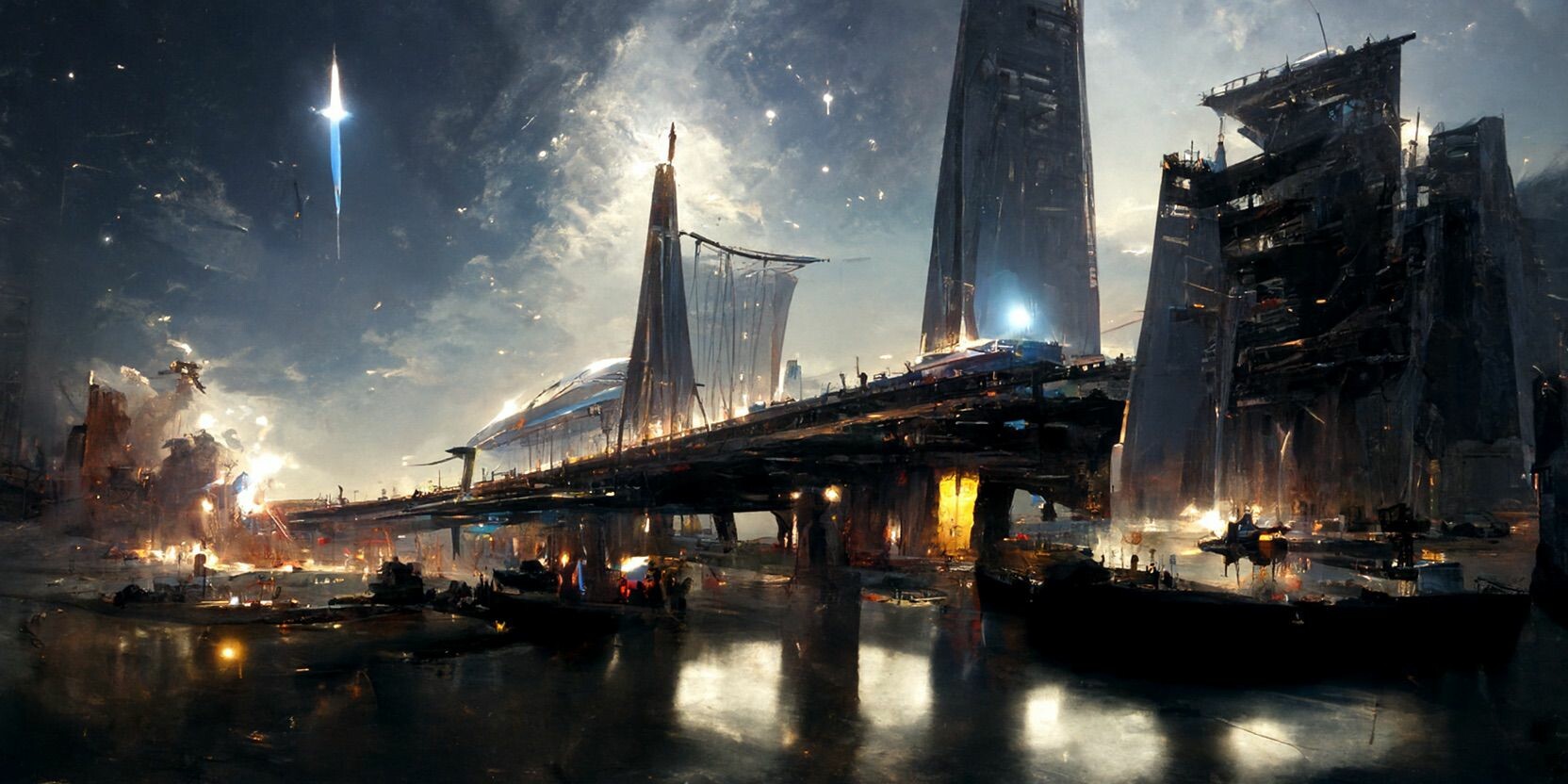 ArtStation - Cyber City | Artworks