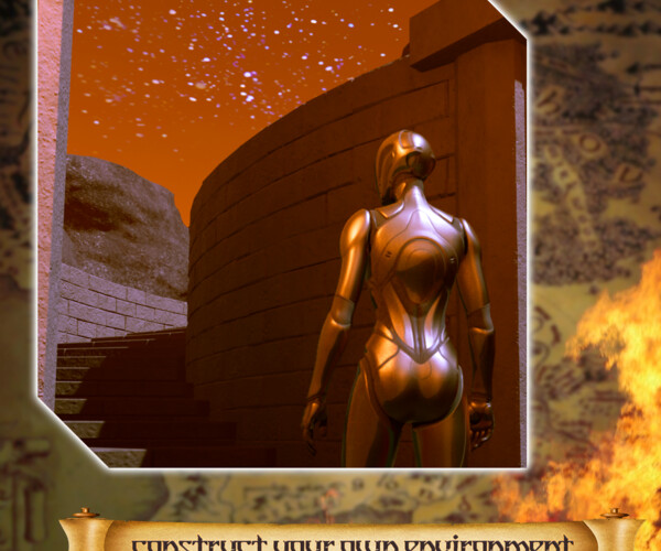 ArtStation - Blender 3 to Unreal Engine 5 Dungeon Modular Kitbash | Tutorials